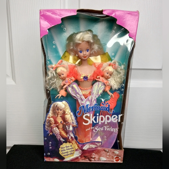 Barbie | Other | Barbie Mattel Mermaid Skipper With Twins Brand New ...